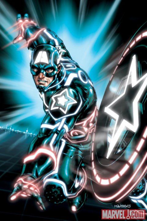 TRON LEGACY X MARVEL SUPER HERO