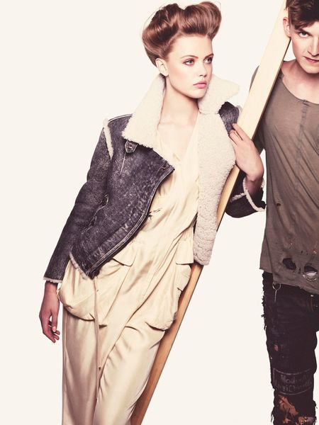 ELLE SWEDEN: FRIDA GUSTAVSSON & CHARLIE WESTERBERG BY ANDREAS SJÖDIN