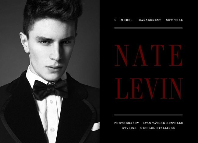 FEATURED MODEL: NATE LEVIN BY PHOTOGRAPHER EVAN TAYLOR GUNVILLE
