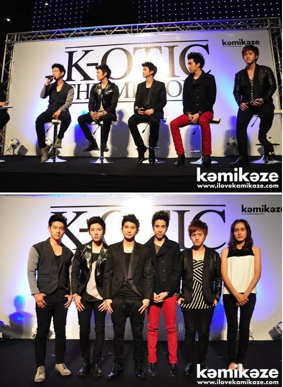 งานแถลงข่าว k-otic แยกวง เป็นทางการ