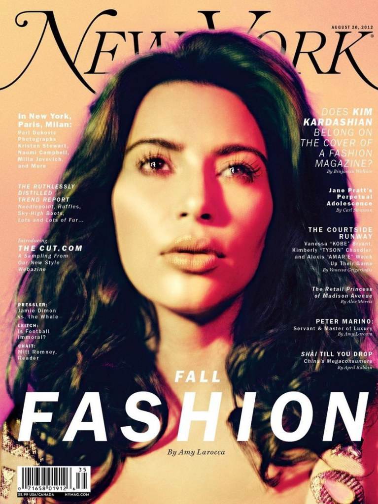 Kim Kardashian @ NewYork Magazine August 2012