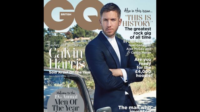 Calvin Harris @ GQ UK October 2016