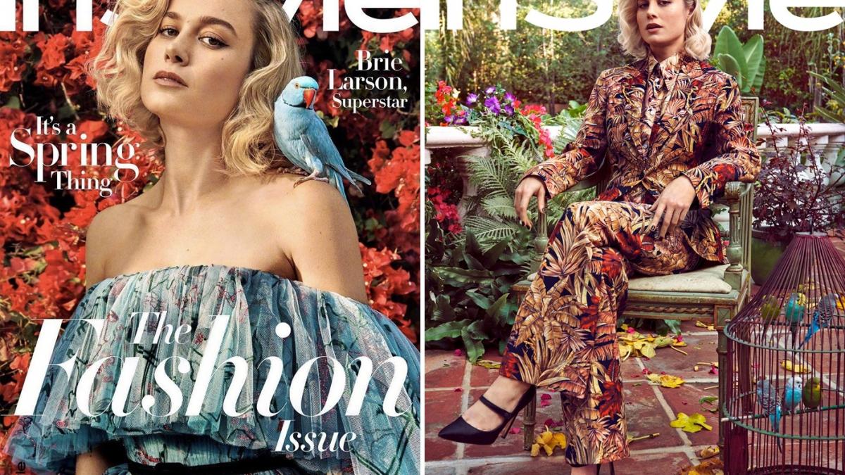Brie Larson @ InStyle US March 2019