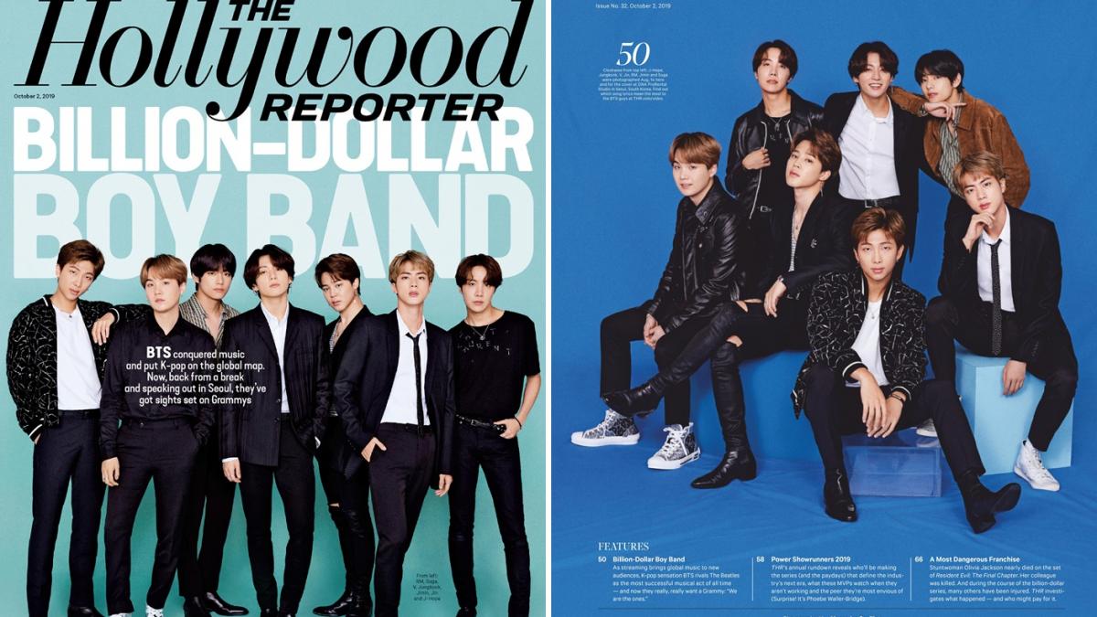 BTS @ The Hollywood Reporter October 2019