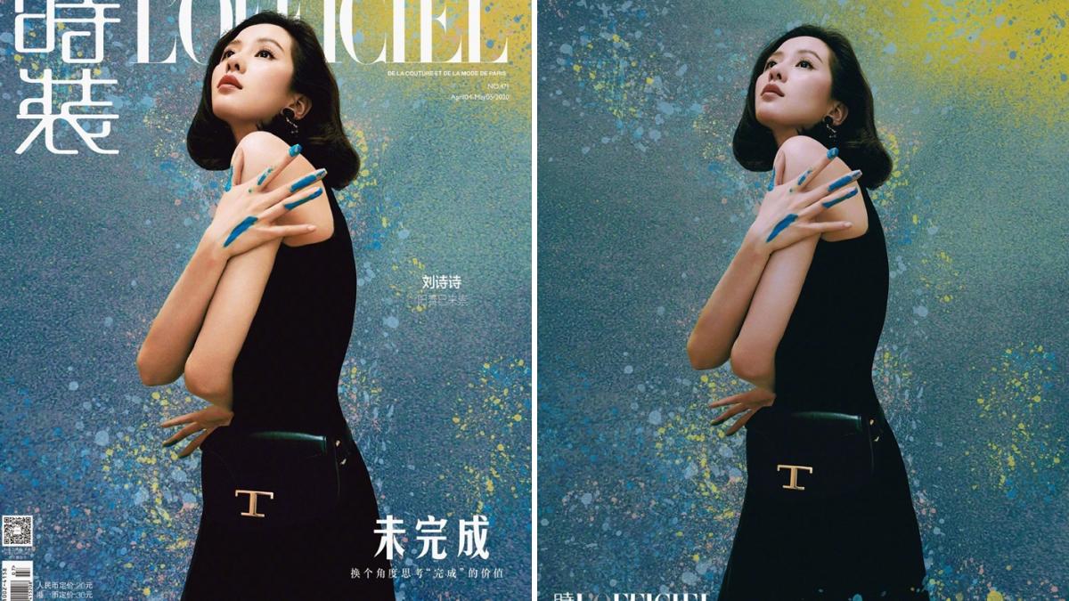 Liu Shi Shi @ L’Officiel China April 2020