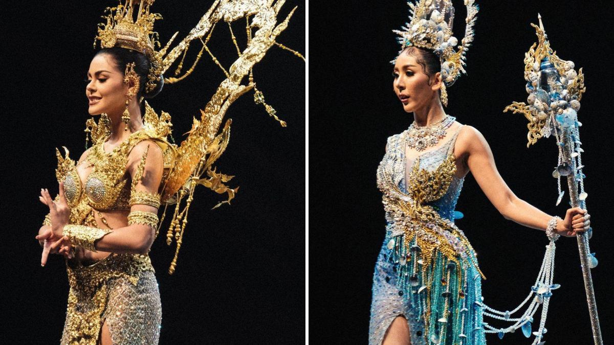 THAILAND 🇹🇭 | Thai dresses on stage, The beauty pageant in 77 provinces ...