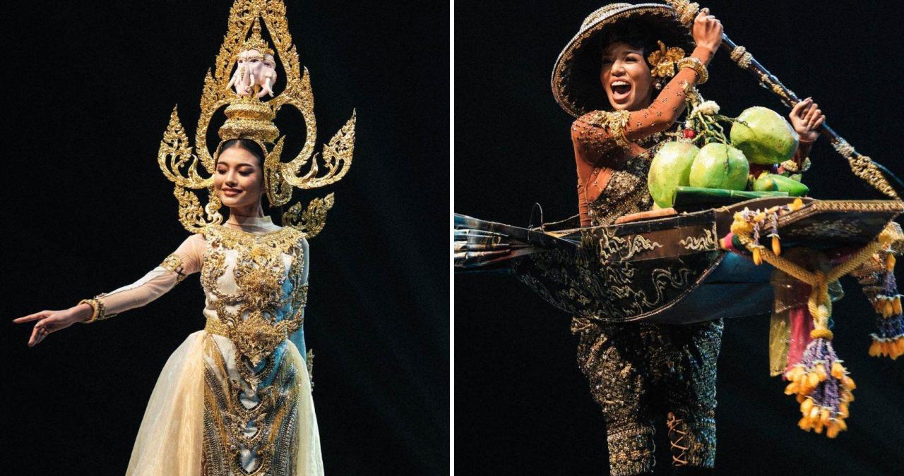 THAILAND🇹🇭 | Thai dresses on stage, The beauty pageant in 77 provinces ...
