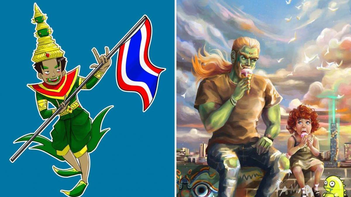THAILAND 🇹🇭 | ทศกัณฐ์ "Tossakan" or "Ravana" Character
