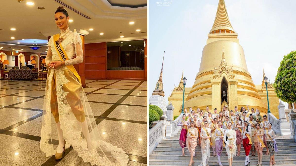 Thailand 🇹🇭 | Miss Grand International Beauty Pageant in Thai dress