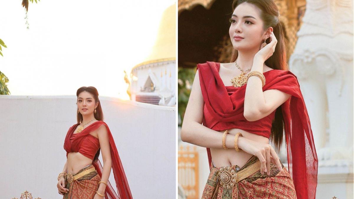 Thai antique costume of Ayutthaya kingdom. WAN THONG (วันทอง) | THAILAND 🇹🇭