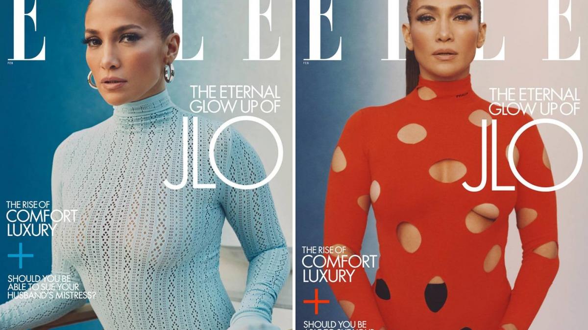 Jennifer Lopez @ Elle US February 2021