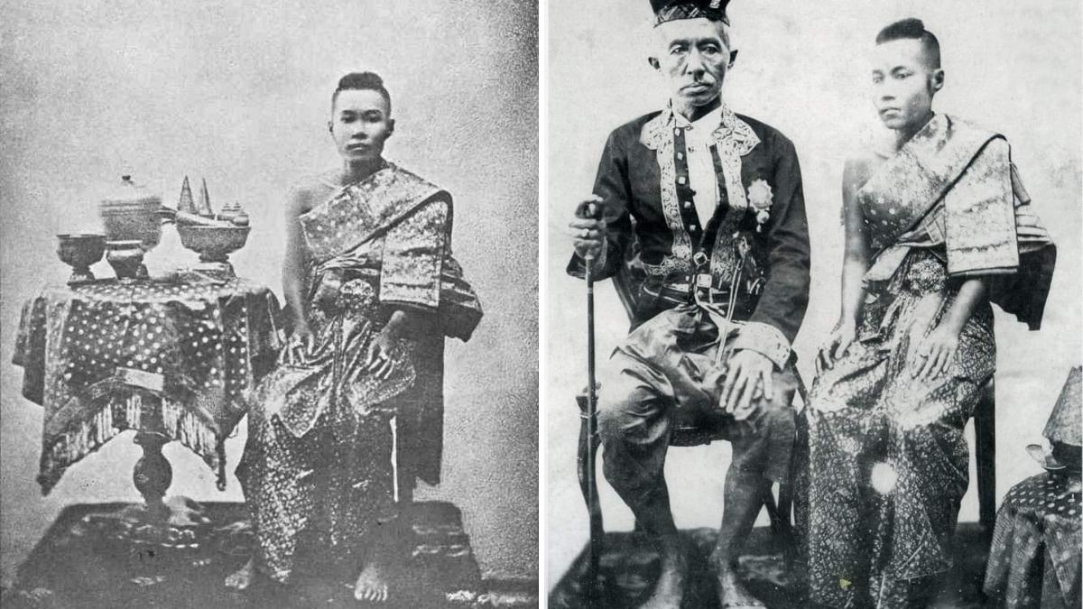 Queen Debsirindra of Siam: Sbai Thai dress: Thailand 🇹🇭