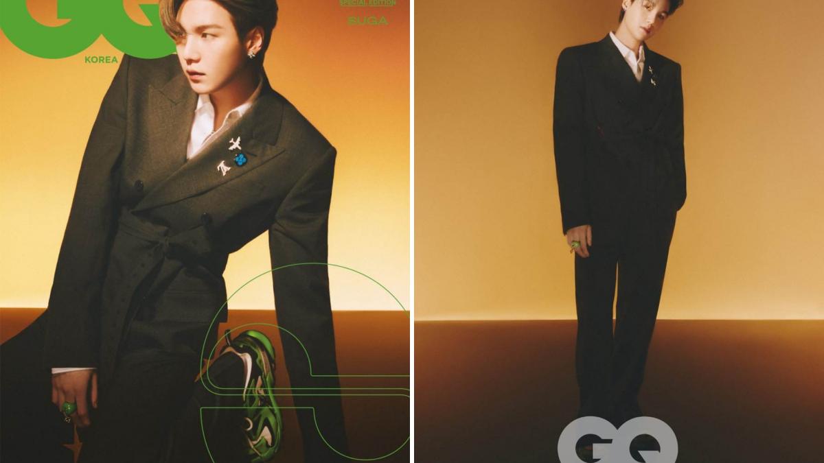 BTS SUGA @ GQ Korea January 2022