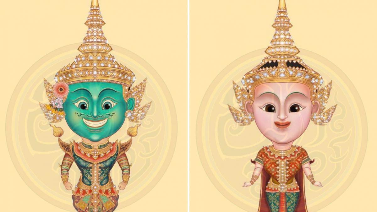 Cute Character of Ramakien | THAILAND 🇹🇭