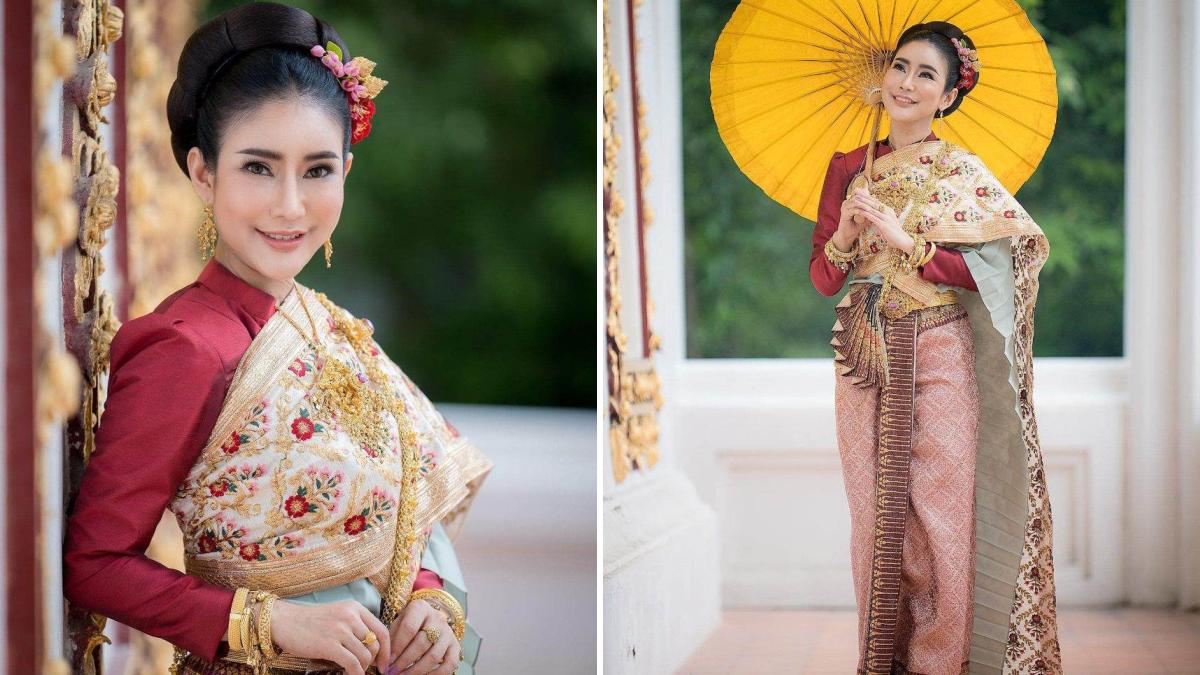 The elegance of Thai dress: Thai Traditional Costume | THAILAND 🇹🇭