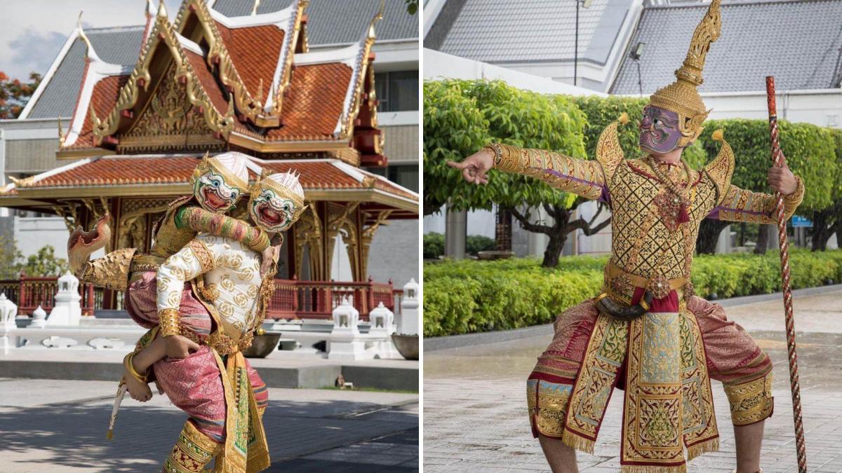 The Royal Khon Performance 2022 “สะกดทัพ” | THAILAND 🇹🇭