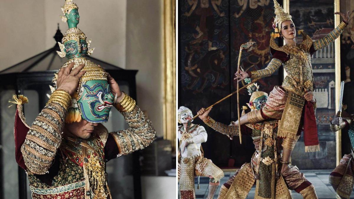 Khon, masked dance drama in Thailand 🇹🇭