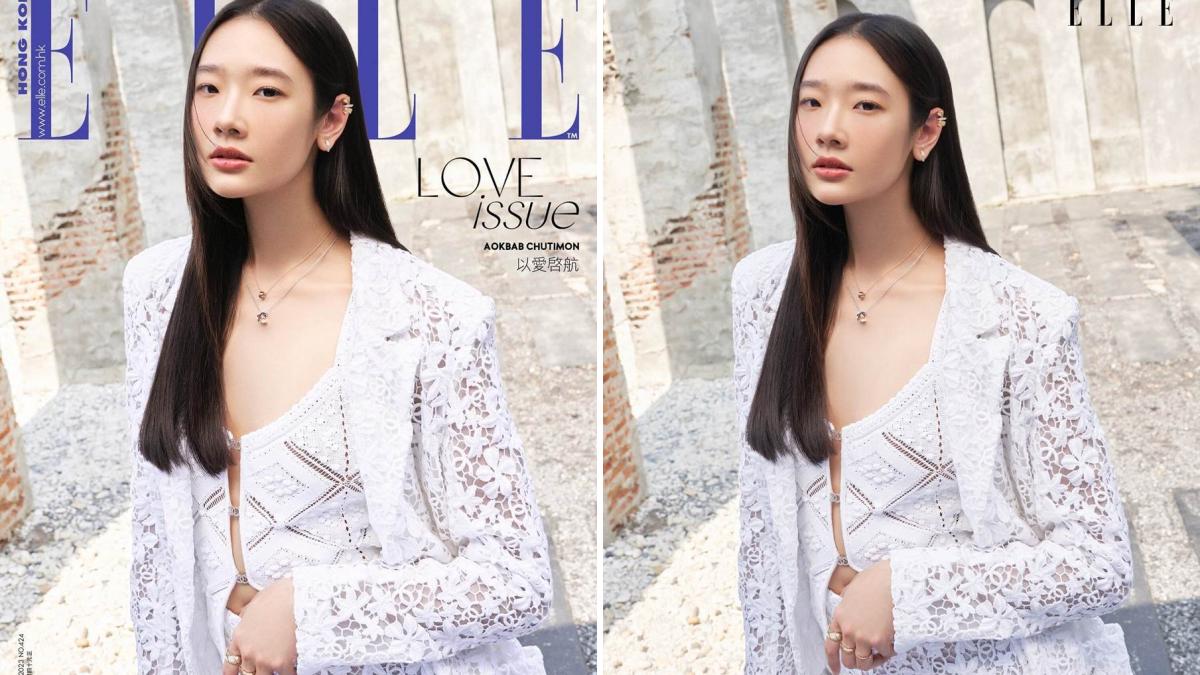 ออกแบบ ชุติมณฑน์ @ ELLE HK February 2023