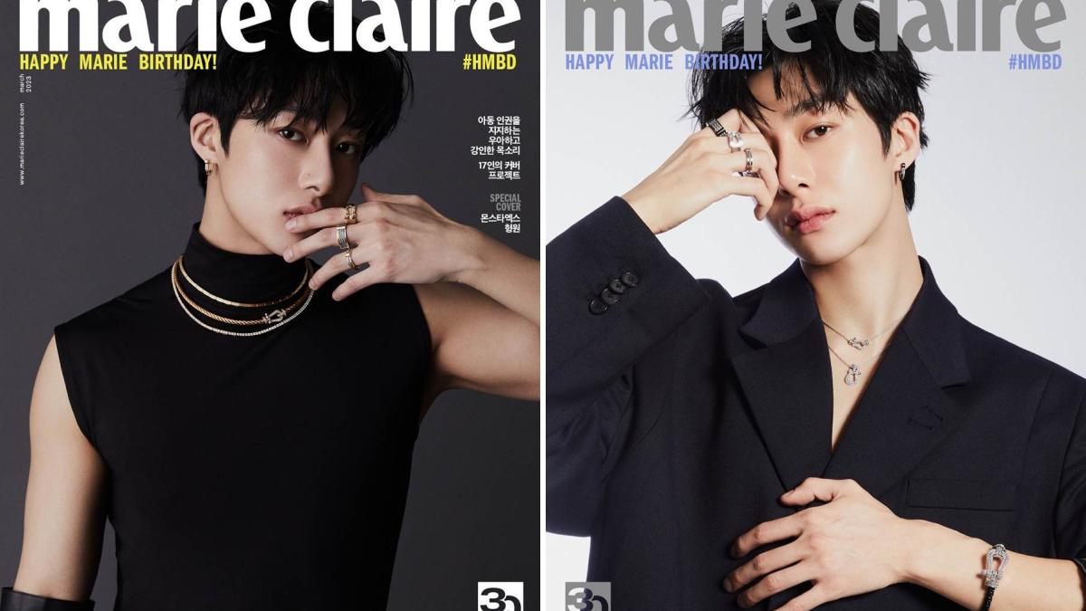 Hyungwon @ Marie Claire Korea March 2023 (30th Anniversary Issue)