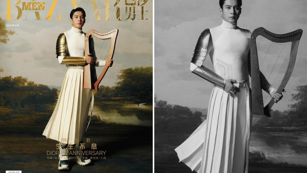 Elvis Han @ Harper's BAZAAR Men China April 2023