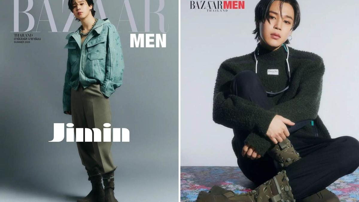 Jimin @ Harper's BAZAAR Men Thailand Summer 2023