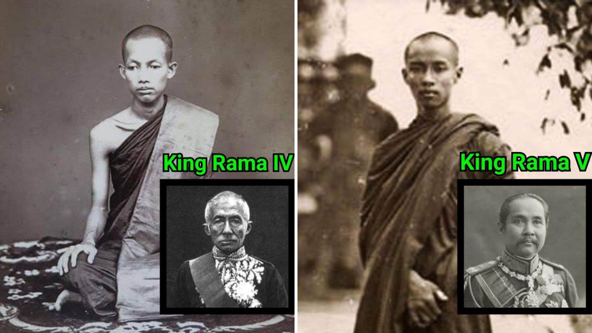 🇹🇭THAILAND:King Rama 4-10 became a monk