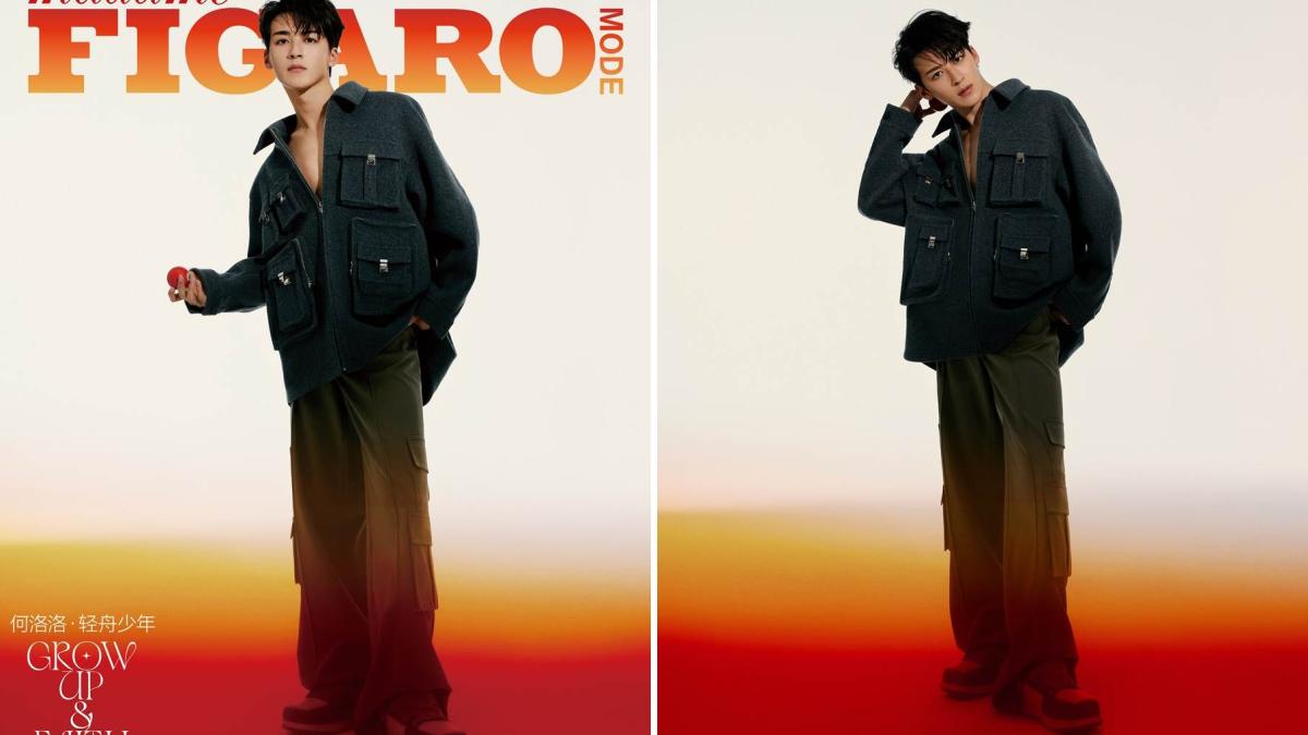 He Luoluo @ madame FIGARO Mode China October 2023