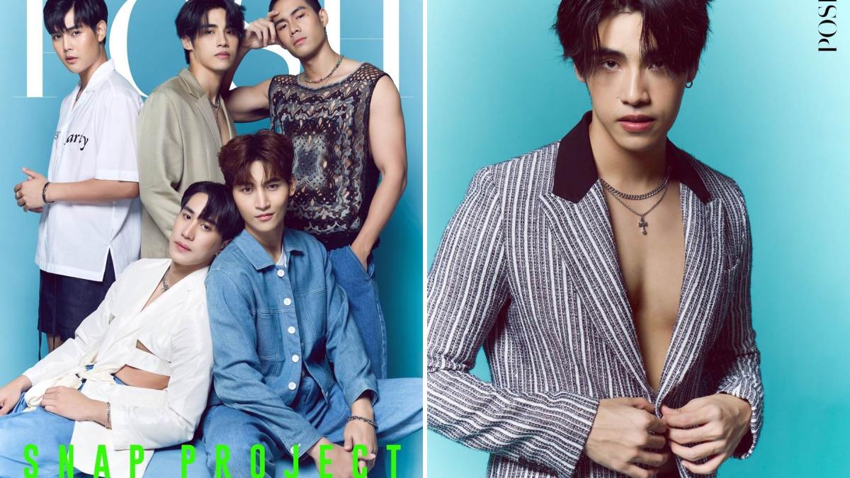 5 หนุ่ม SNAP PROJECT @ POSH Magazine Thailand