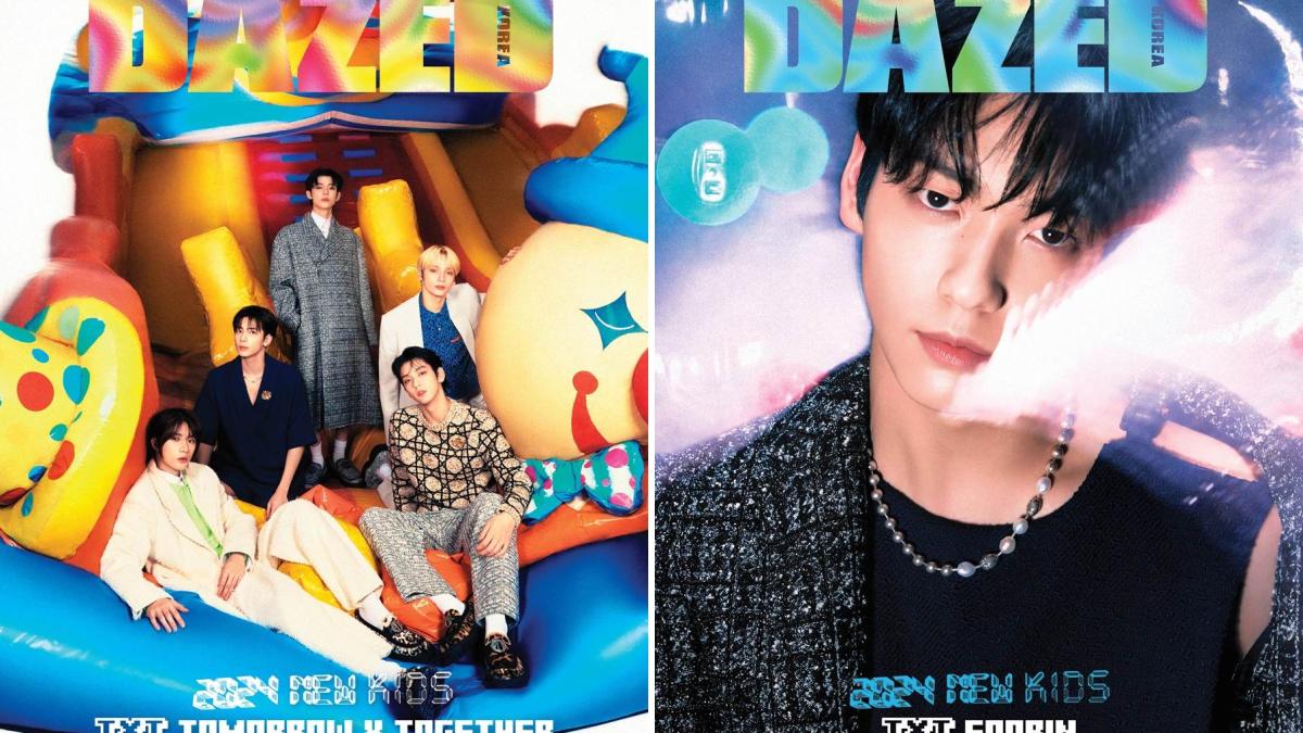TXT @ DAZED Korea January 2024