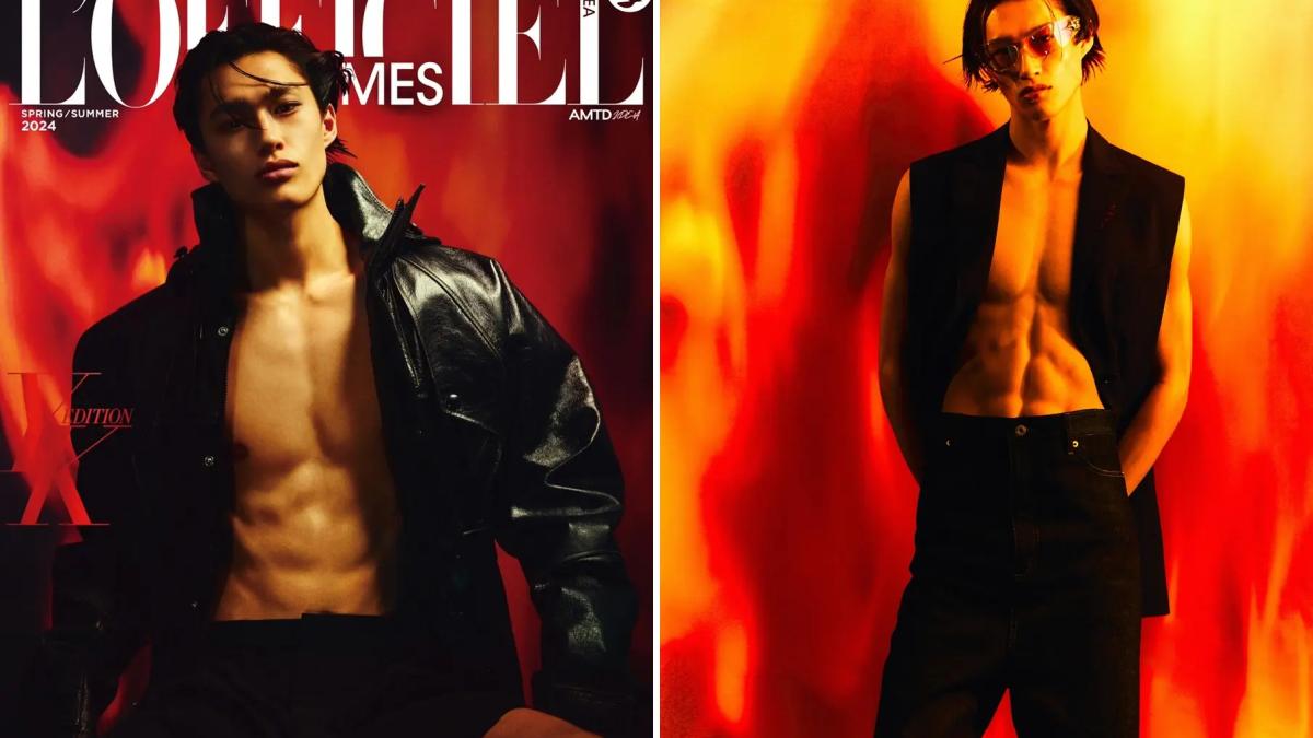 Mathieu Simoneau @ L'Officiel Hommes Korea Spring/Summer 2024