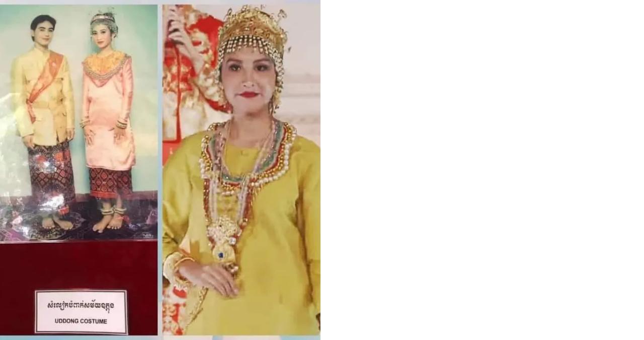 Cambodia national costume. Traditional Khmer clothing ...