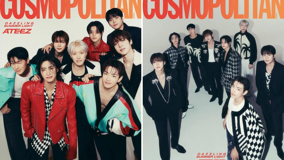 ATEEZ @ COSMOPOLITAN Korea July 2024