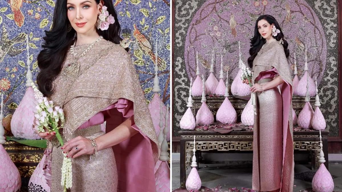 Natalie Glebova in Thai Chakraphat National Costume 🇹🇭