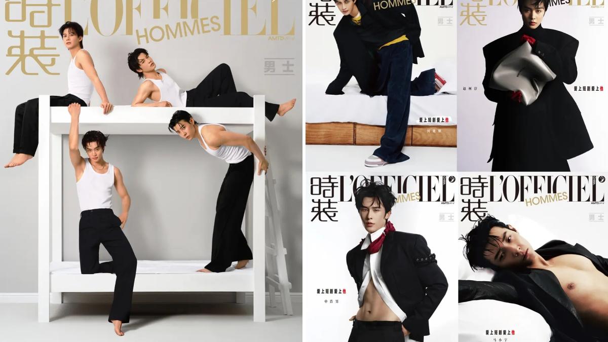 Zhao Kechun @ L’OFFICIEL HOMMES China February 2025