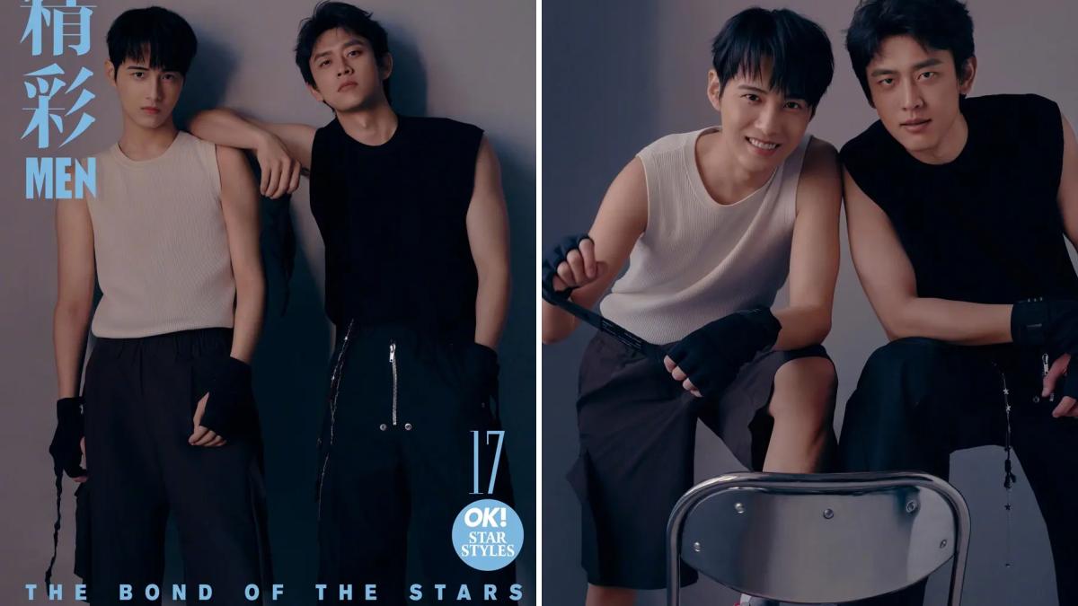 Wang Tianchen & Gu Zicheng @ OK! MEN China April 2025