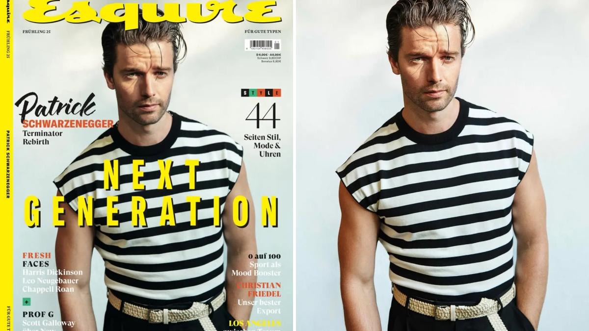 Patrick Schwarzenegger @ Esquire Germany March 2025