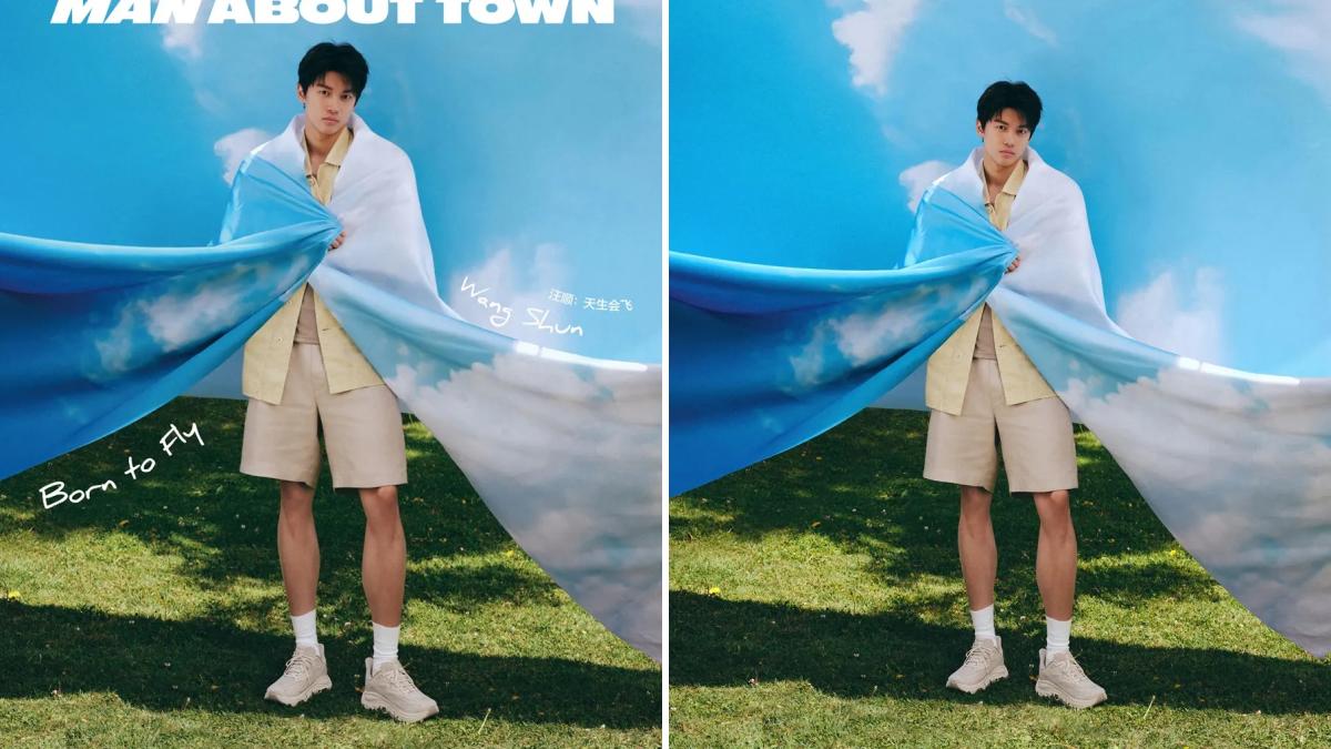 Wang Shun @ MAN ABOUT TOWN China May 2025