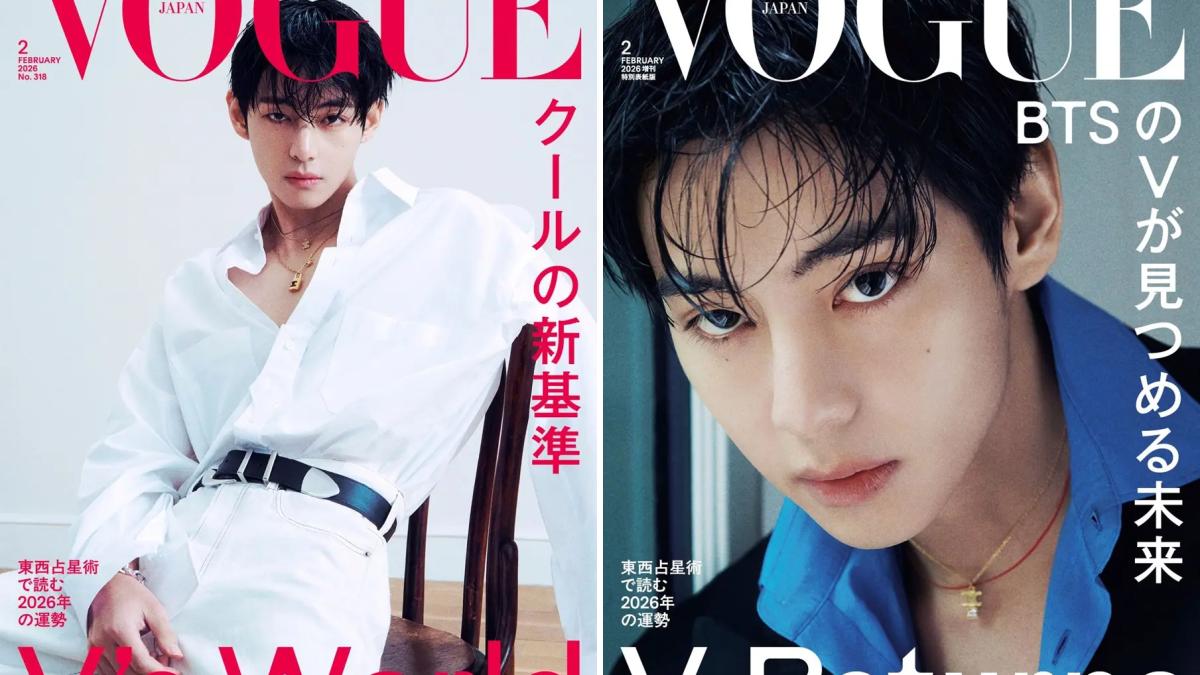 V @ VOGUE Japan February 2026